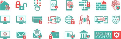 A Solid Collection Of Security Icons Set Containing Performance Mobile Security Cyber