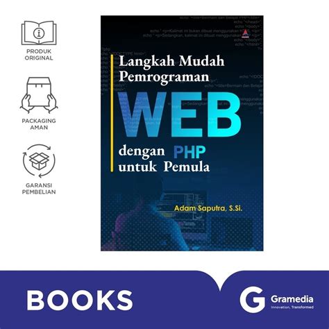 Jual Langkah Mudah Pemrograman Web Dengan Php Untuk Pemula Shopee