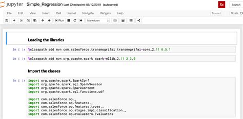 TransmogrifAI Samples On Jupyter