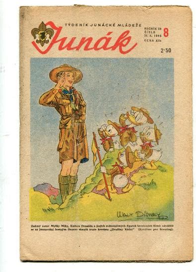 Junák č8 29 Ročník 1946 Komiks Disney Aukro