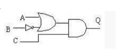 Solved Write The Logical Expression Of The Given Logical Chegg Com