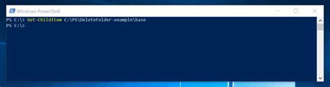 Powershell Delete Folder Or File How To Delete Folders Files In Ps