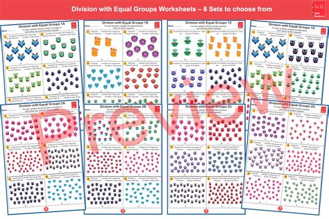 Introducing Division With Arrays And Groups Teaching Resources