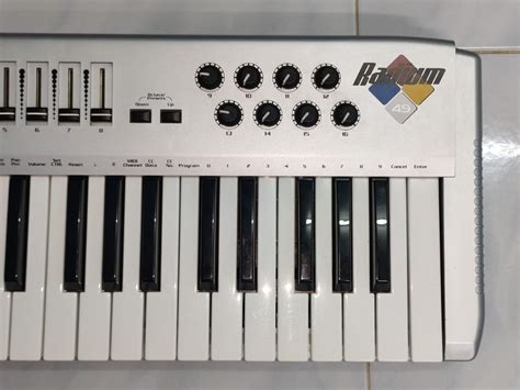 M Audio Radium 49 Midi Keyboard Hobbies And Toys Music And Media Musical Instruments On Carousell