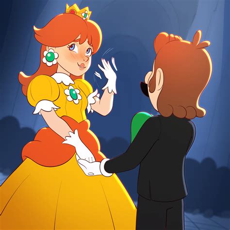 Daisy X Luigi By Dhesomix On Deviantart