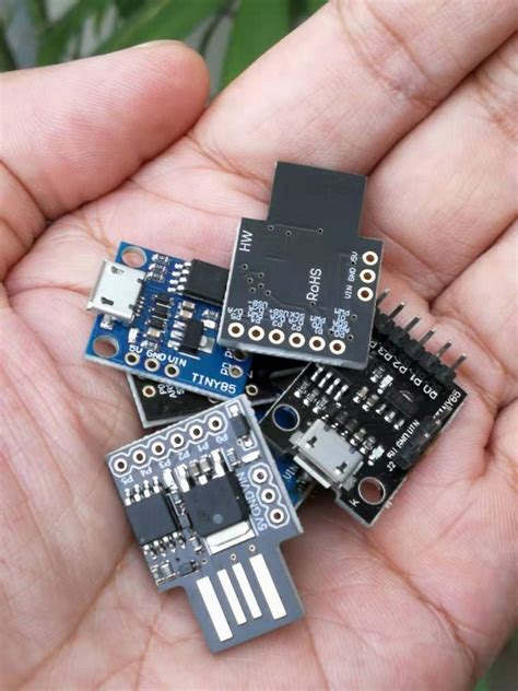 【雕爷学编程】arduino动手做（168） Attiny85迷你usb开发板 Makelog 造物记