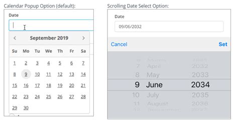 Date Select Snapforms Resources And Faqs