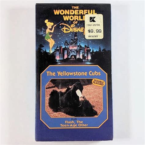 Wonderful World Of Disney The Yellowstone Cubs Vhs New Factory Sealed