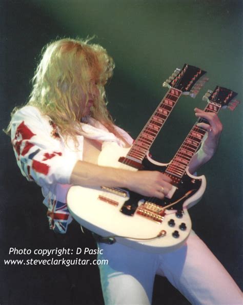 Hysteria Tour Steve Clark Guitar In Loving Memory