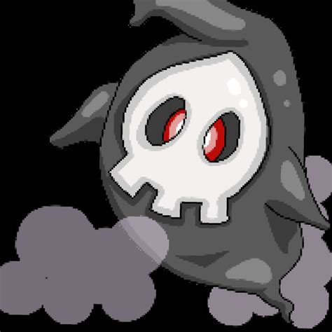 I Did Some Pixel Art Of Duskull On My Phone Its Not The Best But Im