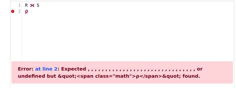 Test Symbols In Error Messages Issue 88 Dbis Uibk Relax GitHub