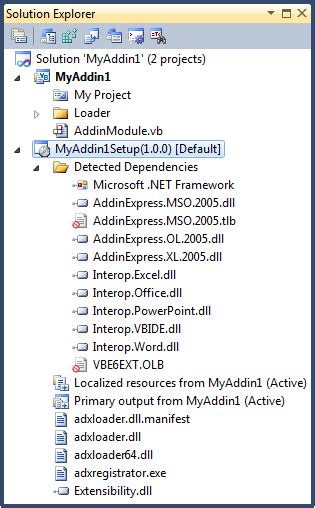Create Windows Installer Based Setup Project Msi For Office Add In