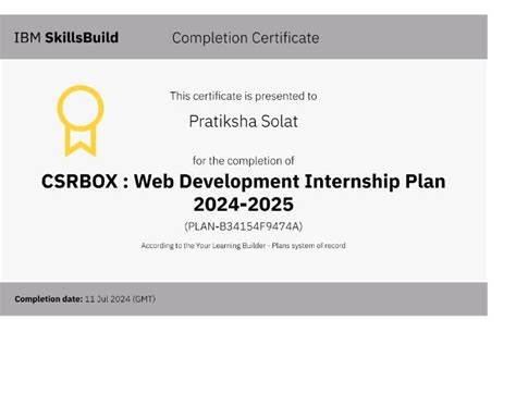 Pratiksha Solat On Linkedin Exciting News 🌟🎉 Excited To Share That Ive Successfully Completed My