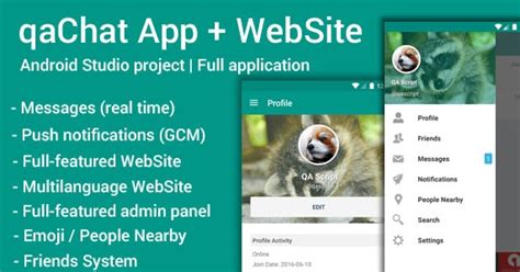 Chat App Source Code With Rich Features And Web Version ~ Source Codes