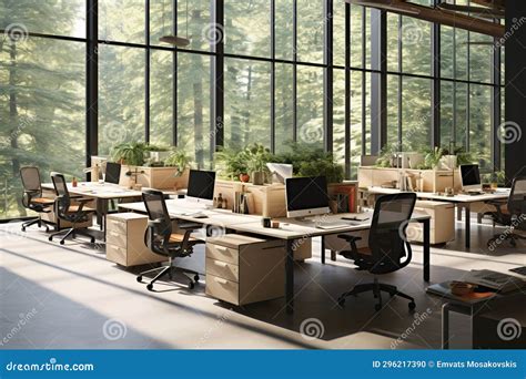 Modern Workspace Boosting Productivity And Encouraging Innovation With Cutting Edge Technology
