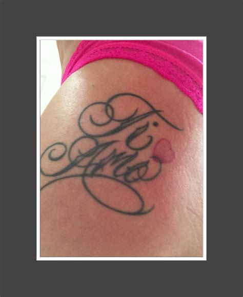 Tattoo Ti Amo Ti Amo