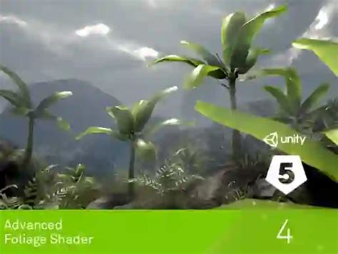 Advanced Foliage Shader 41 Game Assets Free