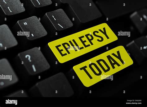 Hand Writing Sign Epilepsy Business Concept Fourth Most Common Neurological Disorder