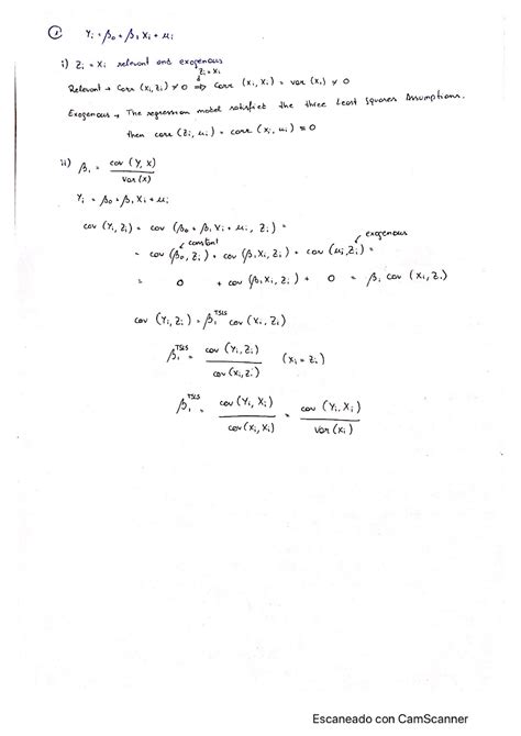 Problem Set 3 Econometrics 2 4 I A The Estimated Coefficient Indicates Elasticity B