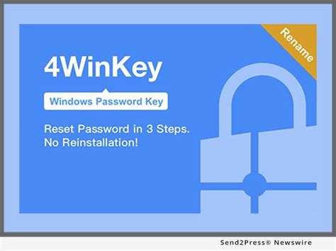 Windows Password Key Renamed To 4winkey Reset Forgotten Password