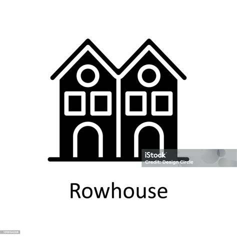 하우스 벡터 솔리드 아이콘 디자인 일러스트레이션 흰색 배경 Eps 10 파일에 도시 요소 기호 0명에 대한 스톡 벡터 아트 및 기타 이미지 Istock