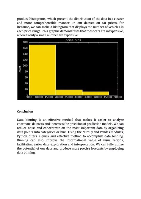 data binning a key tool for better predictive modeling university of