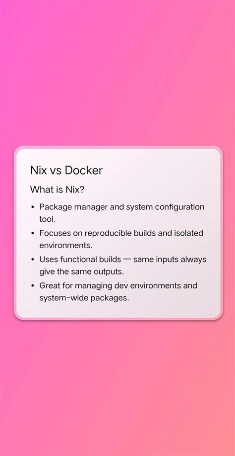 nix docker nixos nixpacks devops santheepkumar veerasamy