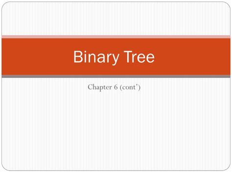 Ppt Binary Tree Powerpoint Presentation Free Download Id1726298