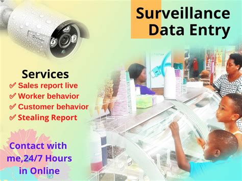 Data Entry In Google Sheet And Surveillance Video Footage Services Upwork