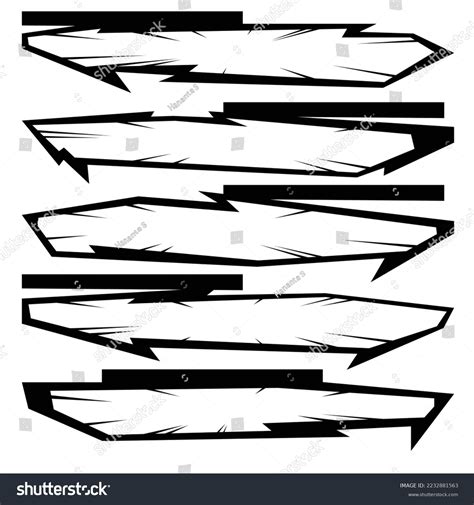 Vector Collection Set Dialog Box Designs Stock Vector Royalty Free Shutterstock