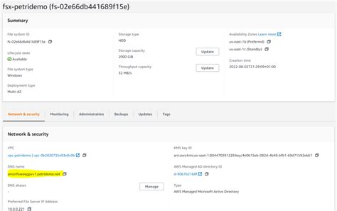 How To Set Up Amazon Fsx For Windows File Server Petri