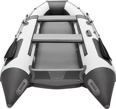Надувная лодка ПВХ Roger Zefir 3700 НДНД (PRO), белый/графит Код товара ...