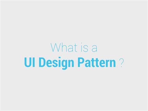 Android UI Design Pattern In Practice English Version Speaker Deck