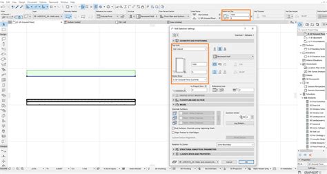 Inconsistent Composite Display In Archicad Model Walls Support Site