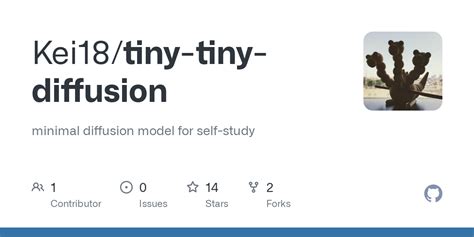 GitHub Kei Tiny Tiny Diffusion Minimal Diffusion Model For Self Study