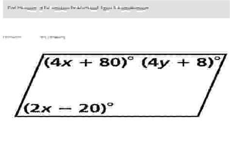 Solved Find The Values Of The Variables For Which Each