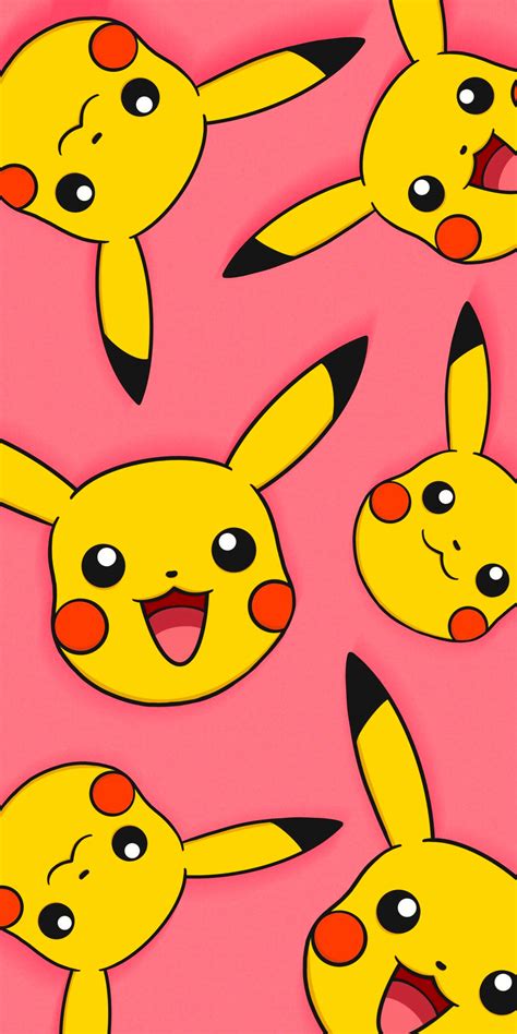 Pikachu Pattern Wallpaper