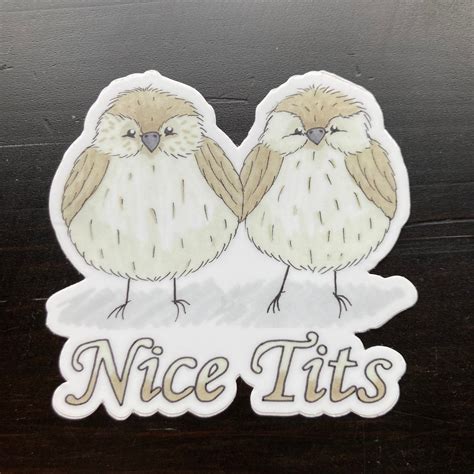 Pacific Bushtits Sticker 3 X 286 Vinyl Etsy