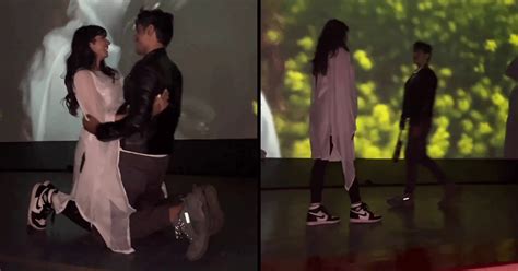 Couple Recreates The Iconic Ddlj Scene At Maratha Mandir