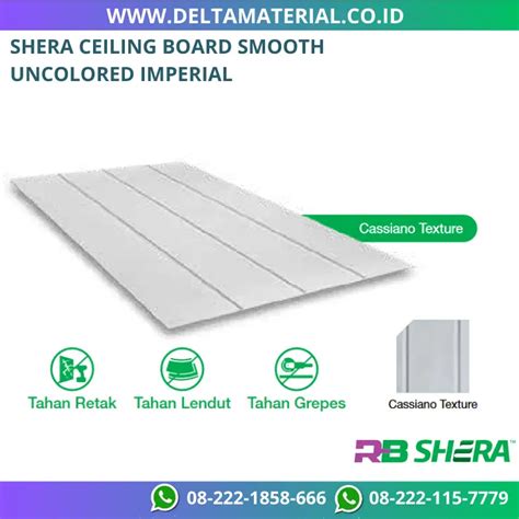 Shera Deco Ceiling Board Delta Material Indonesia