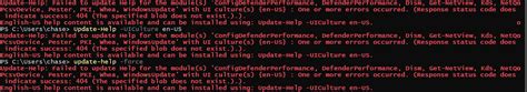 Update Help Failing To Update On Windows 11 Powershell Version 731