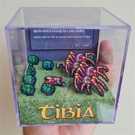 Diorama Cubo Tibia You Are Dead Shopee Brasil