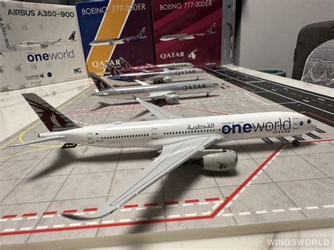 Ng Models 1 400 Airbus A350 900 Qatar 卡塔尔航空 Ng39012 A7 Alz 的照片 作者 Royalcyn 飞机模型世界资料库