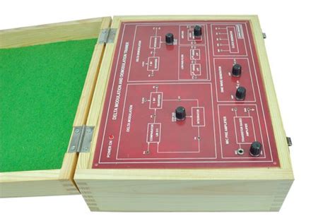Delta Modulation And Demodulation Trainer