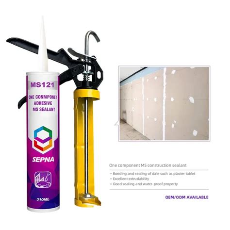 Sepna 600ml One Component Sealant Based On Silane Modified Polyether Resin For Car Body Elevator