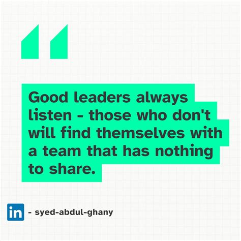 Syed Abdul Ghany On Linkedin Leadership Teamwork Activelistening Professionalgrowth