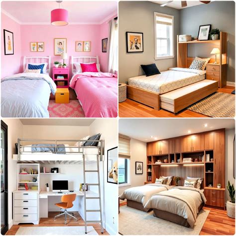 25 Creative 2 Beds In One Small Room Ideas To Save Space