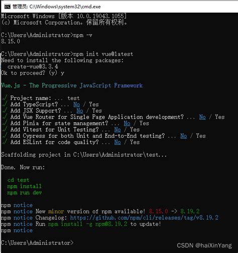 node js与vue js安装指南 csdn博客