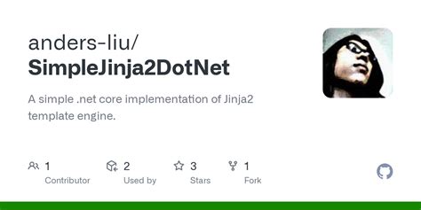 Github Anders Liusimplejinja2dotnet A Simple Net Core