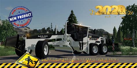 Grader Cat M140 Awd V1 5 Fs19 Mod